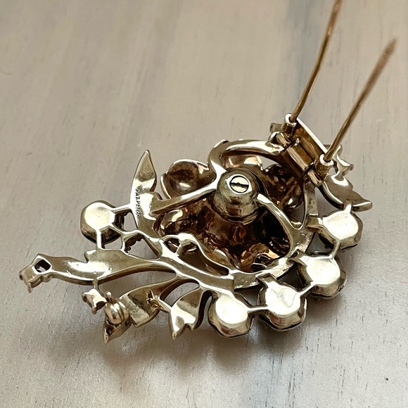 Trifari | Jewelry | Trifari Alfred Philippe Gold And Pave Climbing Rose ...